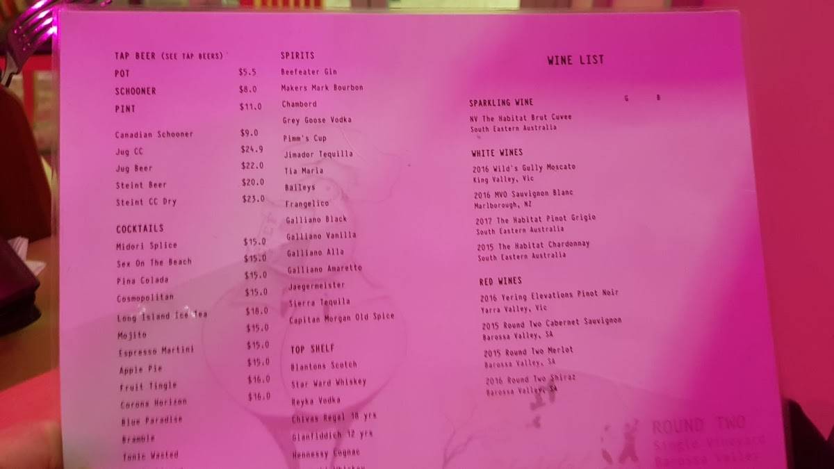 Menu at FAT CHEF Carrum Downs restaurant, Carrum Downs, Frankston ...