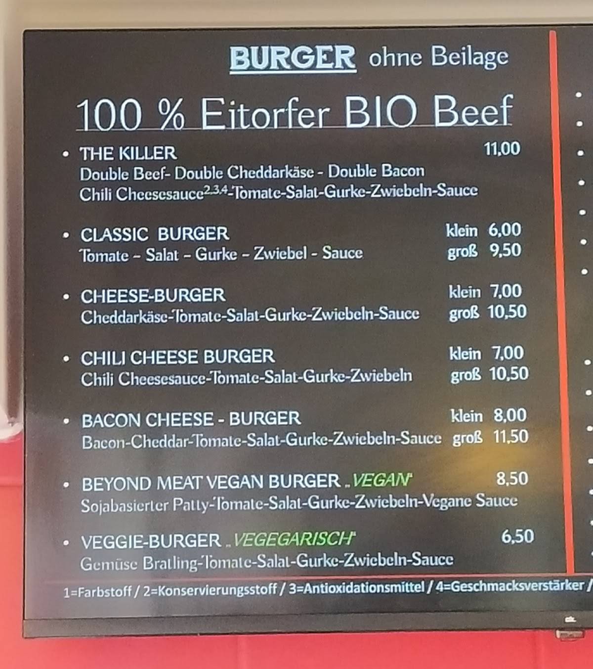 Speisekarte von Food Bar, Eitorf