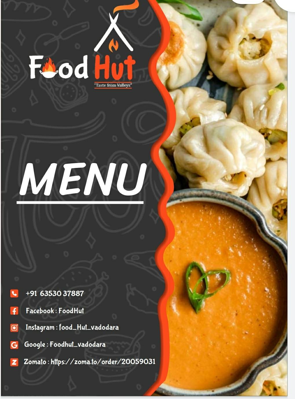 Menu at Food Hut Shillong Style, Vadodara, GF9