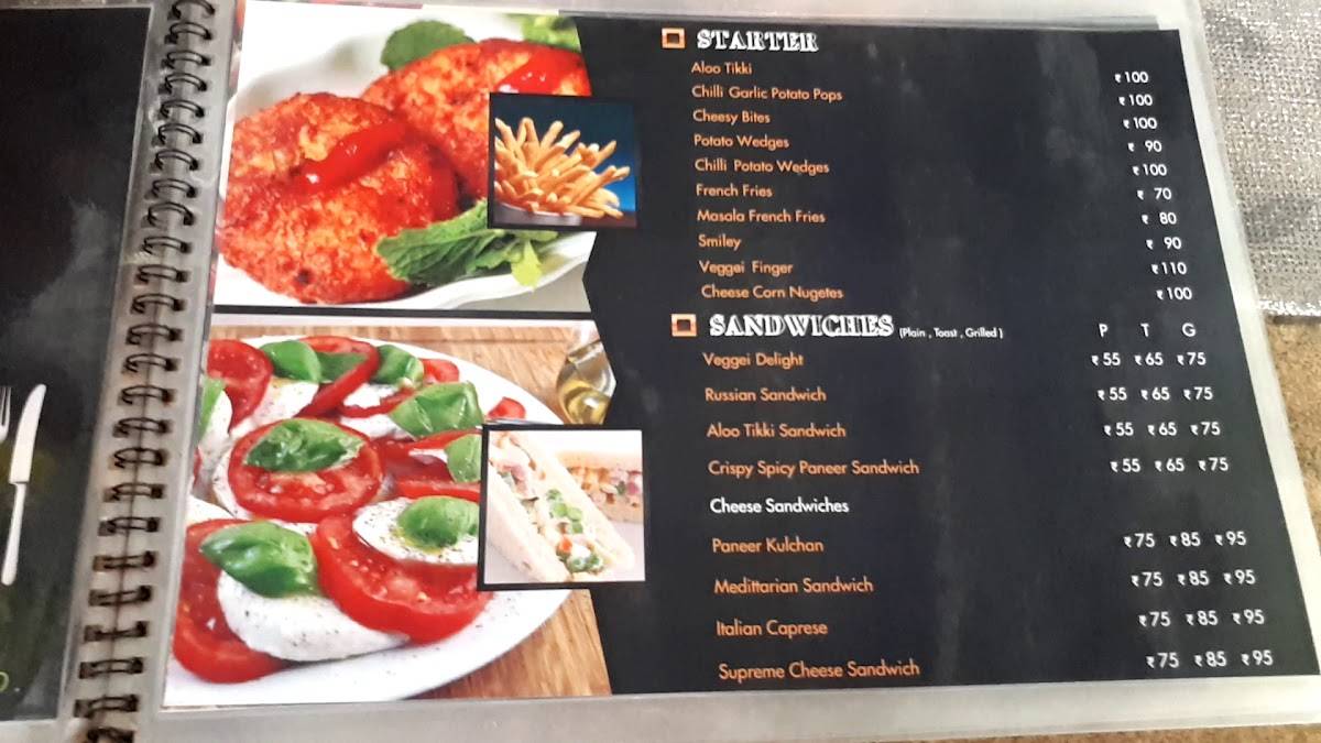 Menu at Frenzy, Boisar