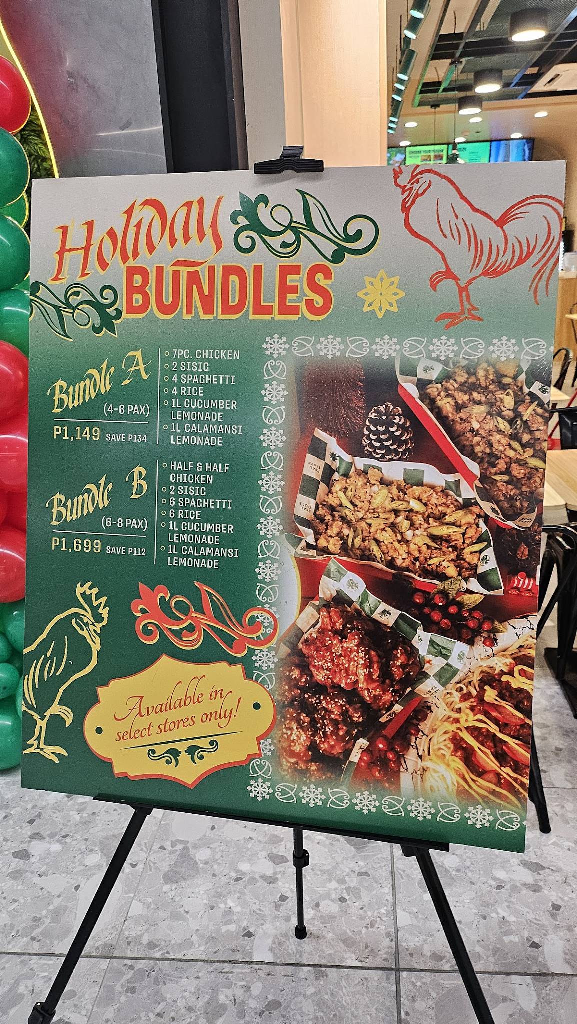 Menu at Gang Gang Chicken - SM City East Ortigas restaurant, Pasig