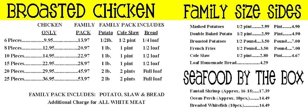 Menu at Gators Bar & Grill, Lakes of the Four Seasons
