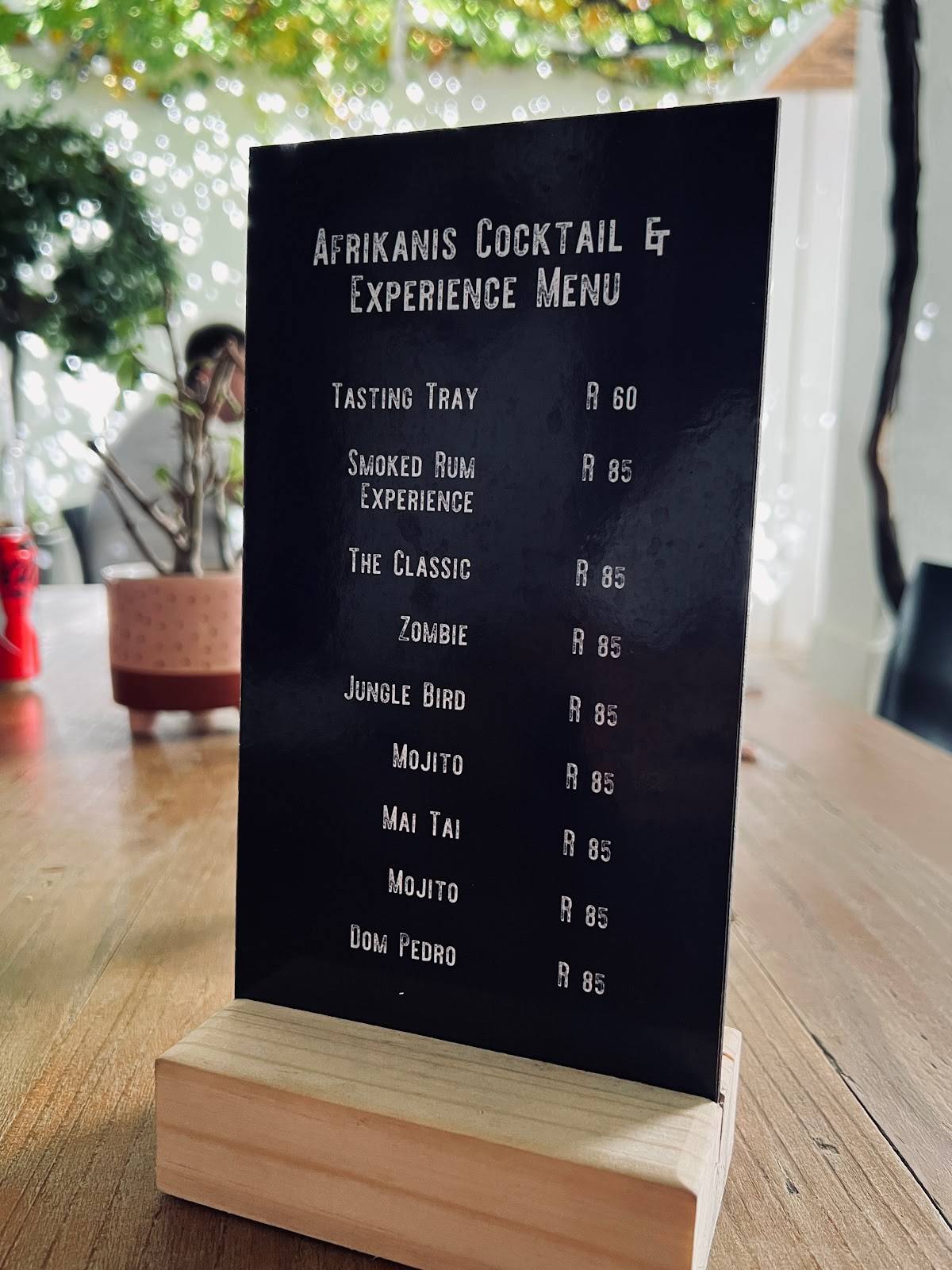 Menu at Hello You Restaurant, Graaff-Reinet