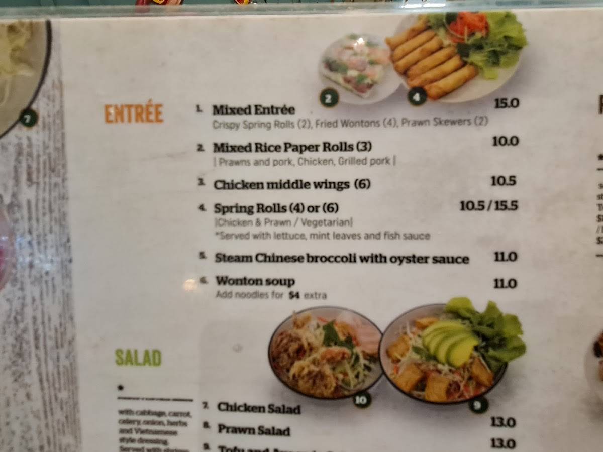 Menu at Kanzo Parramatta restaurant, Parramatta, Shop 3/109-113 George St