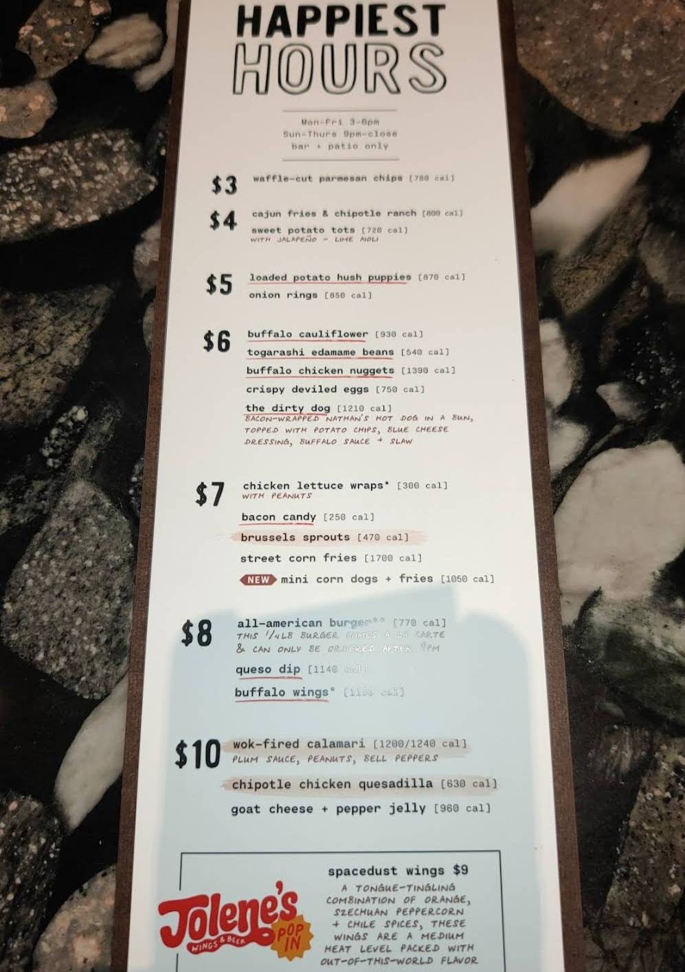 Menu at Lazy Dog Restaurant & Bar, Oak Brook