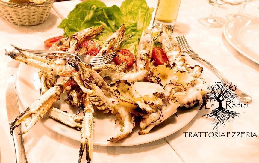 Menu da Le Radici ristorante, Viareggio
