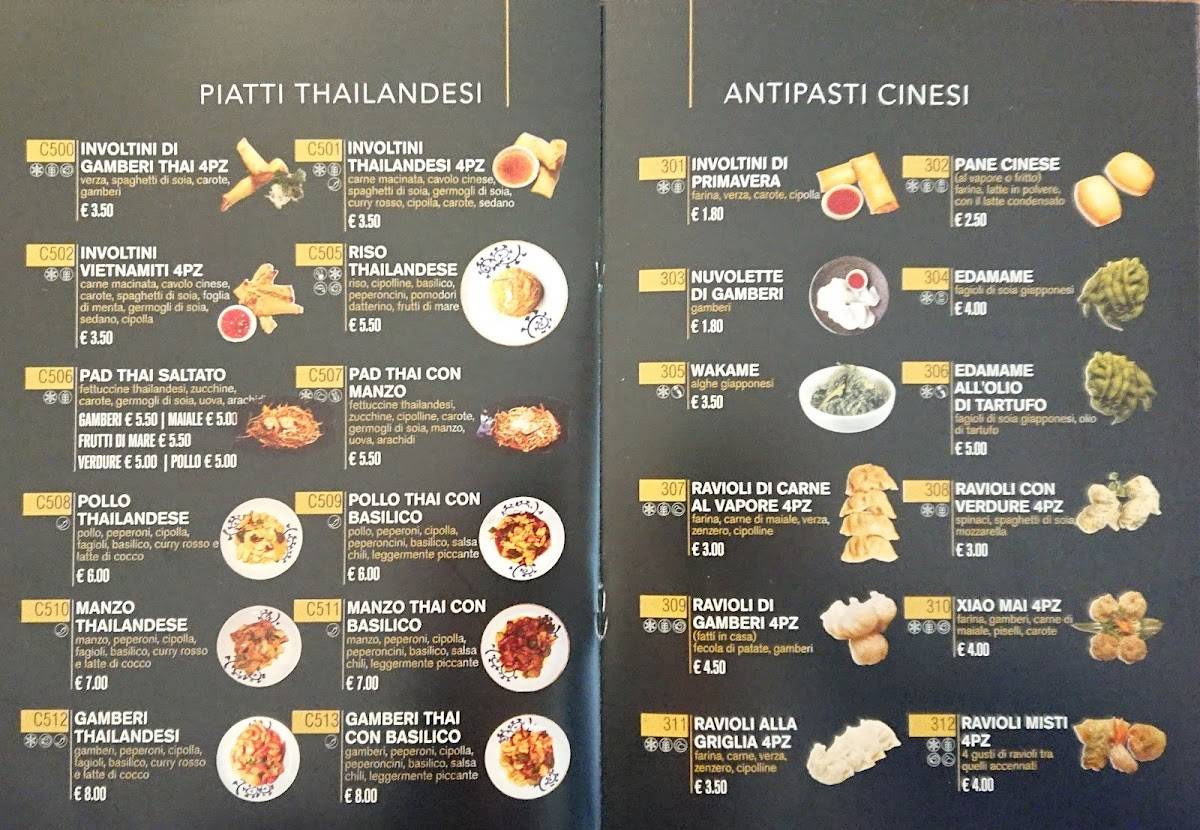Menu da Luffy ristorante, Roma
