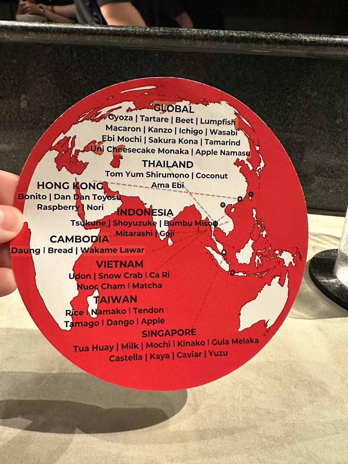 Menu at MŌDAN.MNL restaurant, Quezon City