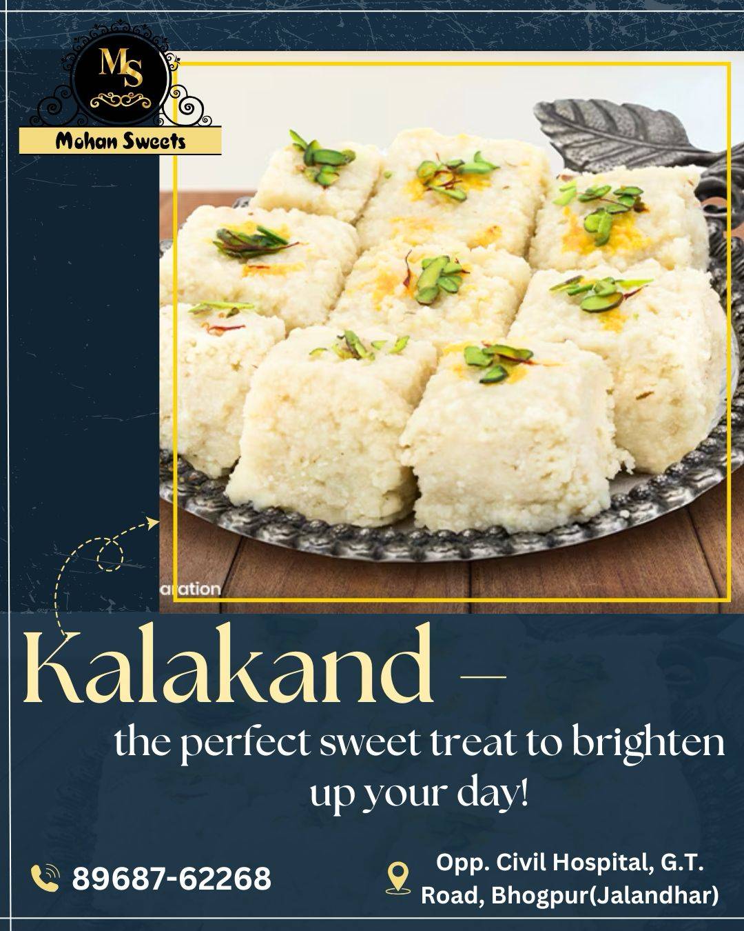 Menu at Mohan Sweets - Best Sweet Shop Best Bakery Shop best Fast Food ...