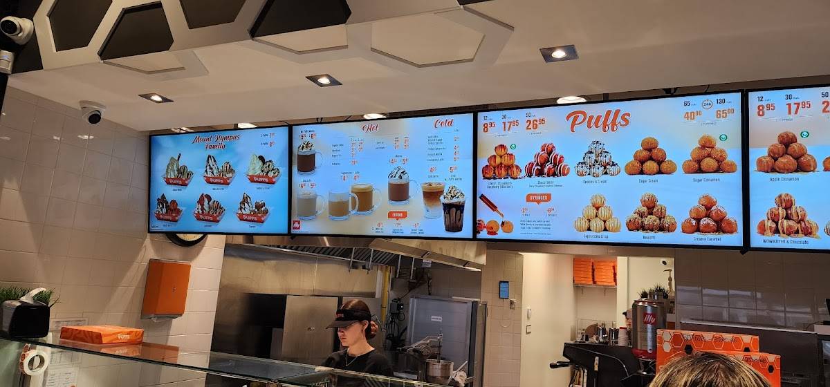 Menu at Mr. Puffs, Ottawa, Innes Rd