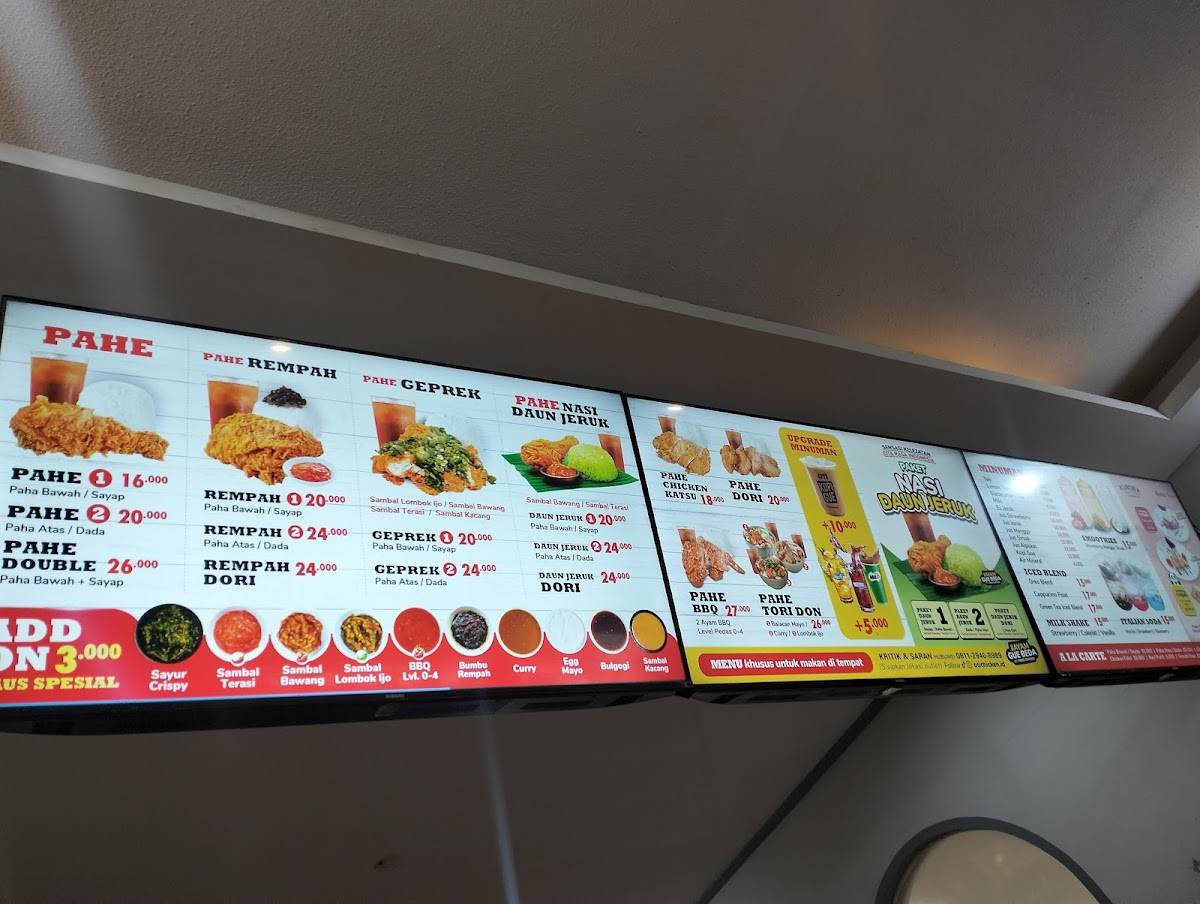 Carta del restaurante OTI Fried Chicken - Kp. Kali, Semarang