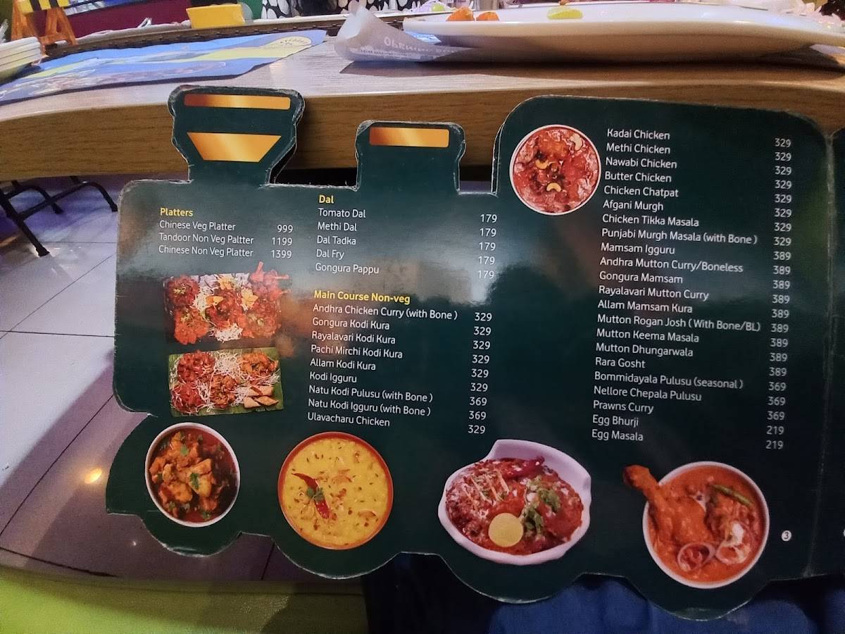 Menu at Platform 65 - The Train Theme Restaurant - KPHB, Hyderabad