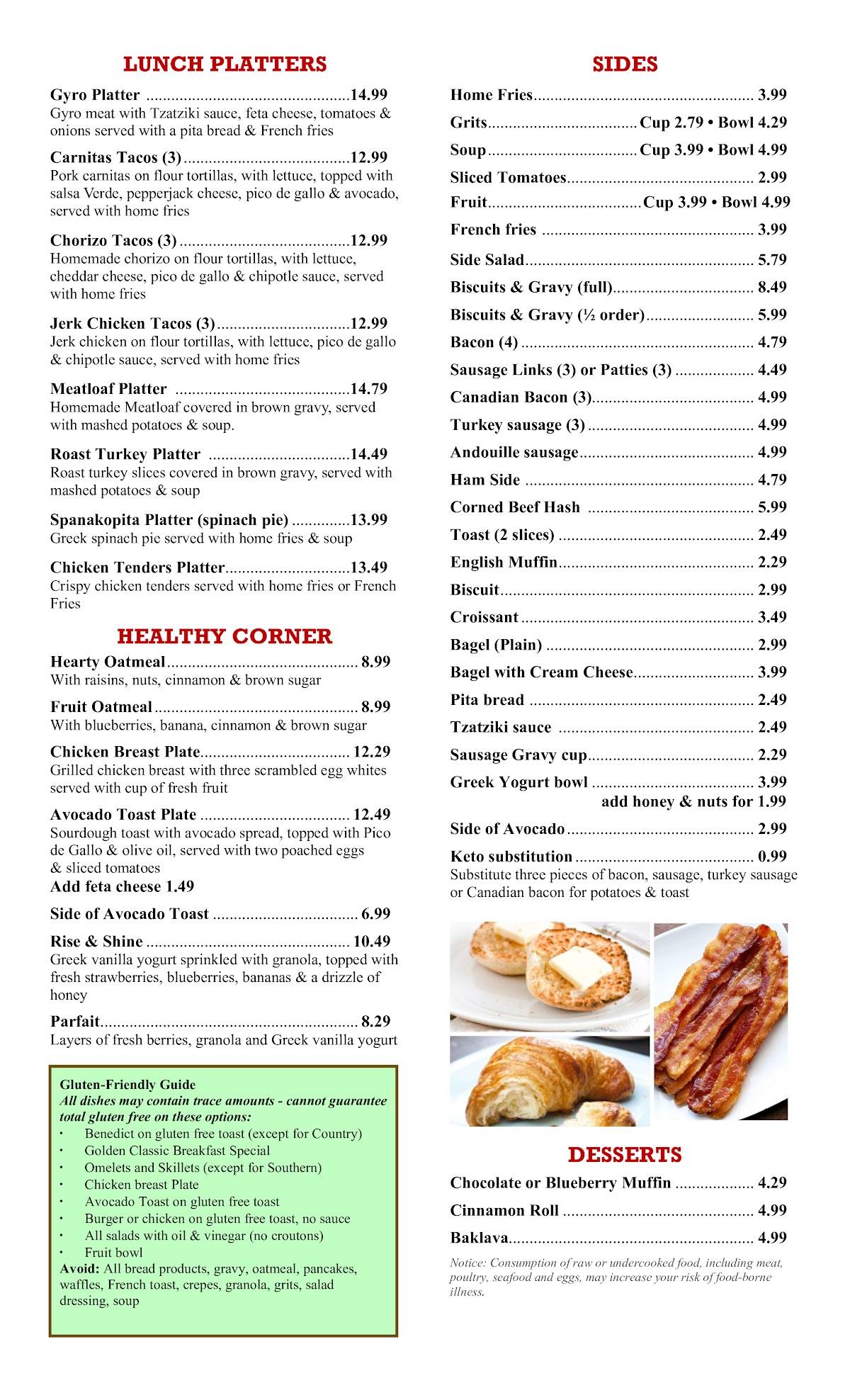Menu at Recipe Box Brunch Hub restaurant, Brandon