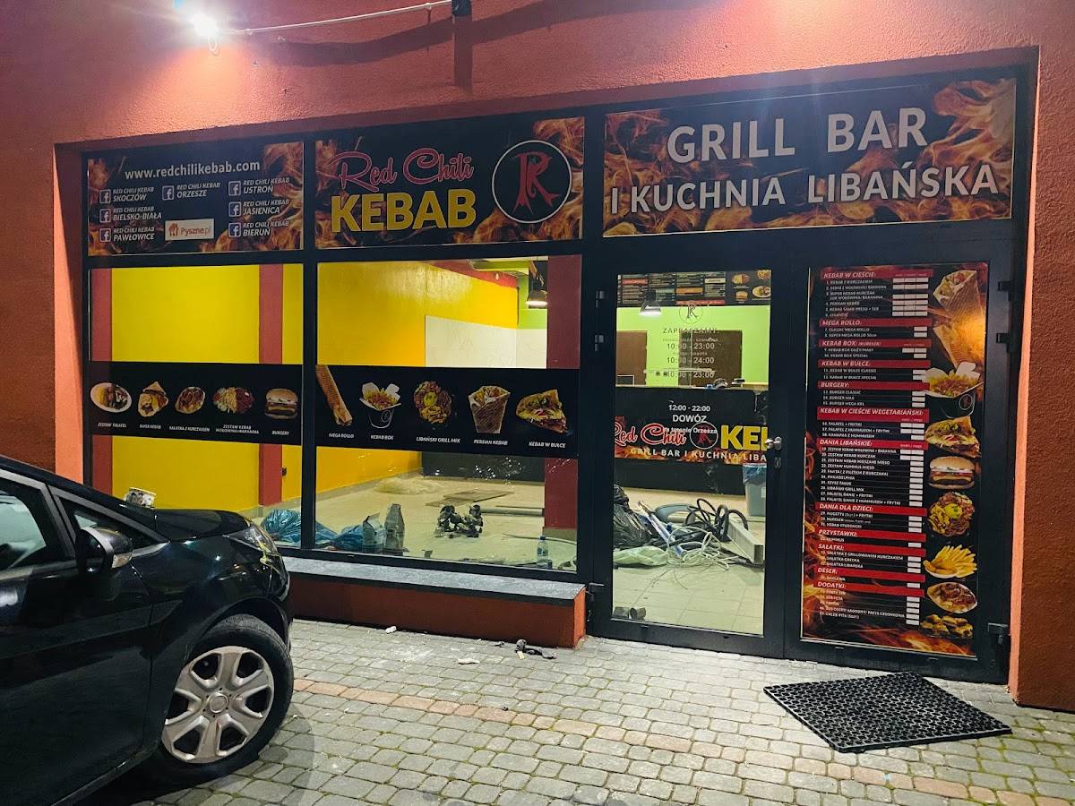 Carta del restaurante Red Chili Kebab, Orzesze