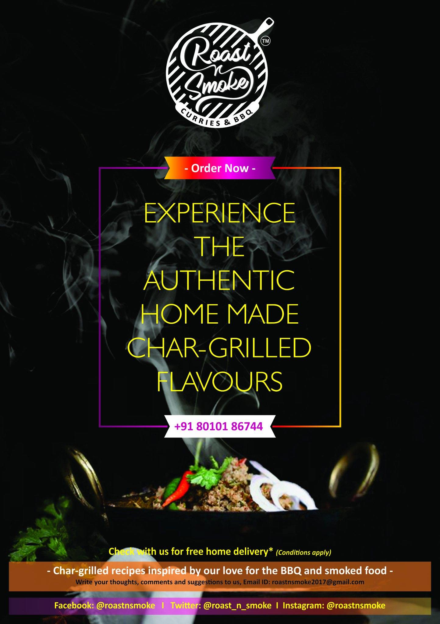 Menu at Roast N Smoke, Pimpri-Chinchwad