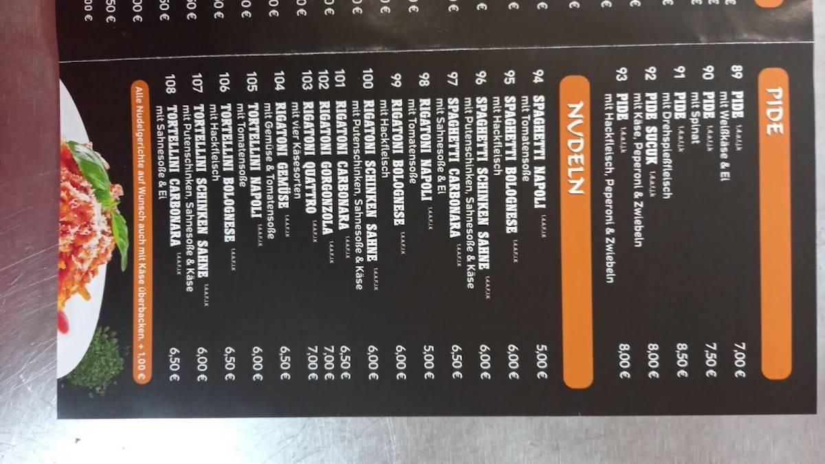 Speisekarte von Restaurant Shawarma Miral - Gera, Gera