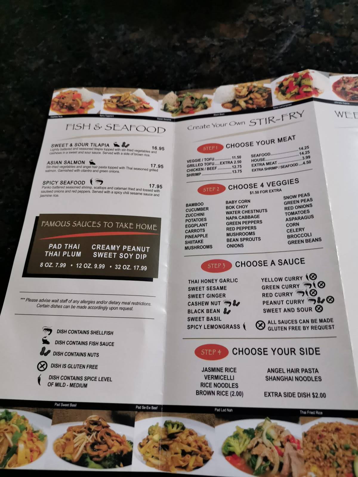 Menu at Restaurant SIMPLY THAI, Ajijic