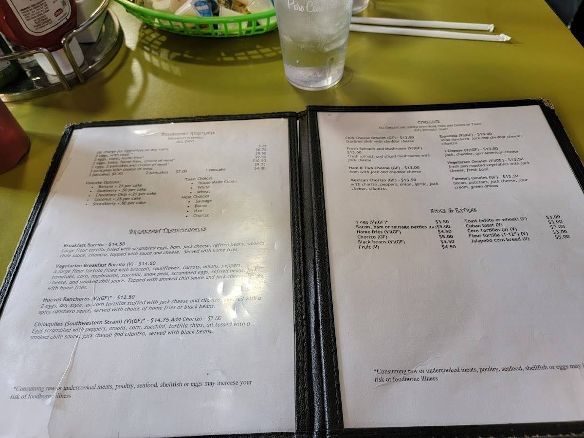 Menu at Starliner Diner restaurant, Hilliard, Main St