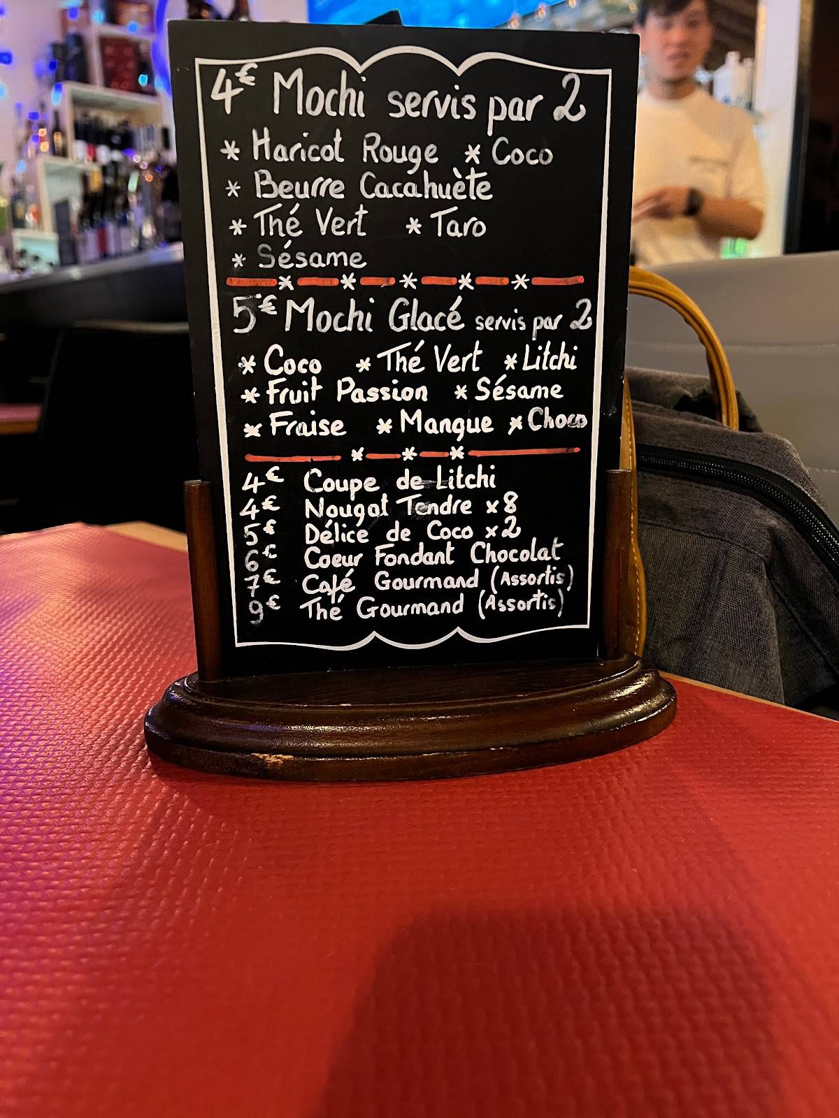 Menu au Restaurant Sun and Moon, Caluire-et-Cuire