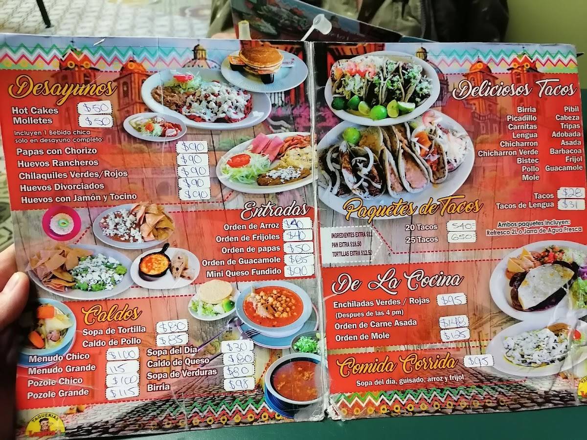 Carta del restaurante Taquerias Lupita's, Heroica Nogales, Av. Alvaro ...