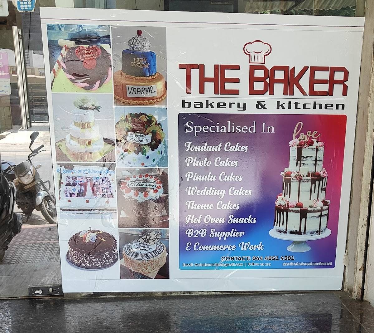 Menu at The Baker, Chennai, Door No. 2
