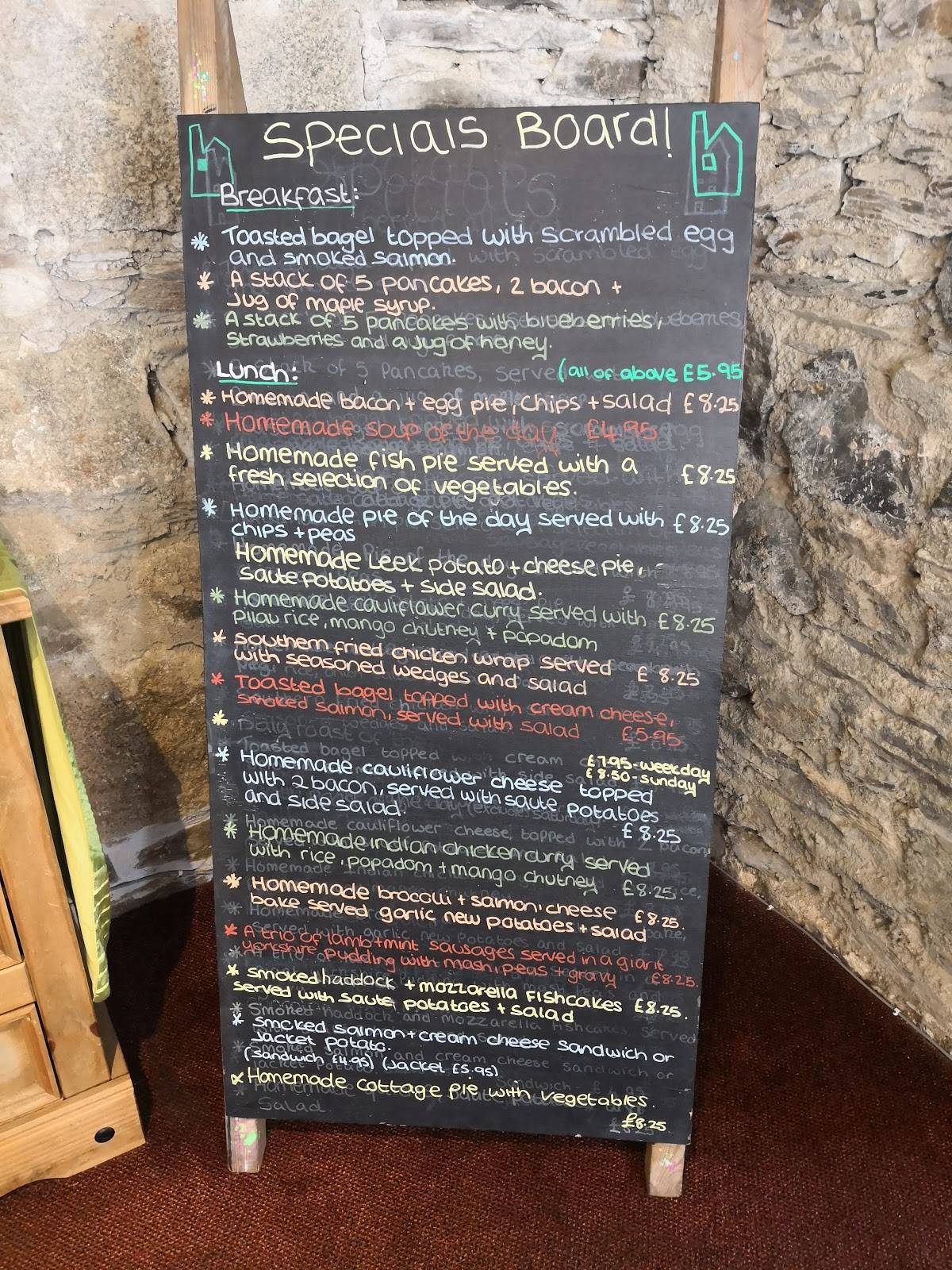 Menu at The Engine House At Compton Park restaurant, Callington