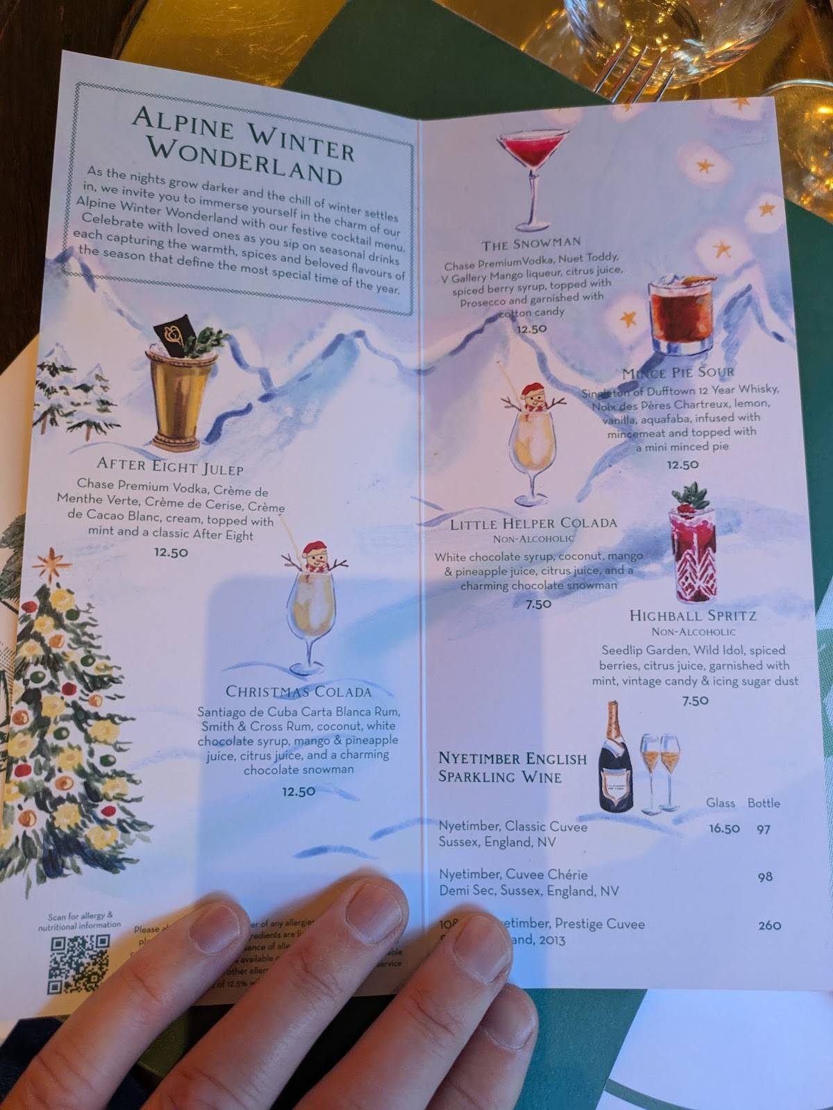 Menu at The Ivy Buchanan Street, Glasgow restaurant, Glasgow, 106 ...