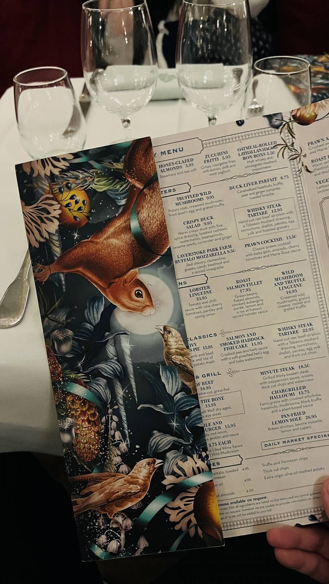 Menu at The Ivy Buchanan Street, Glasgow restaurant, Glasgow, 106 ...