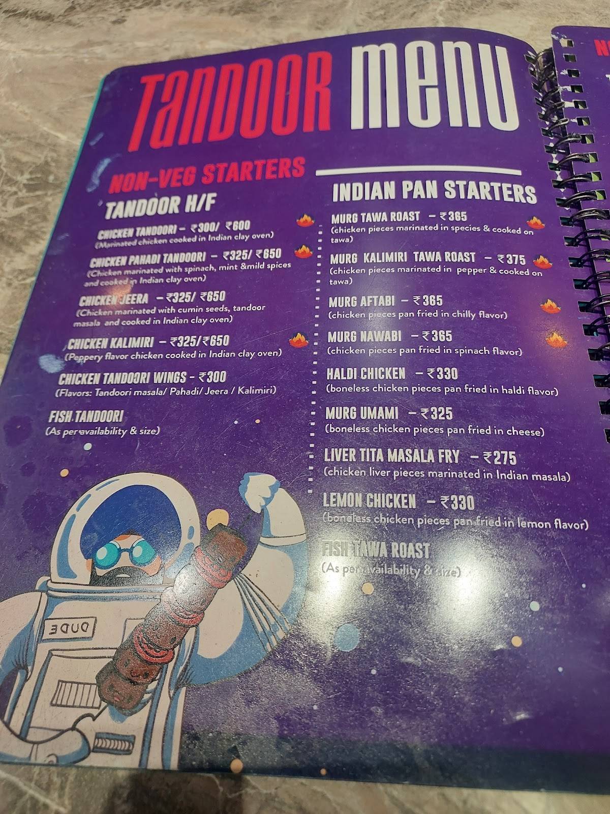 Menu at Urban paratha Willingdon, Kochi