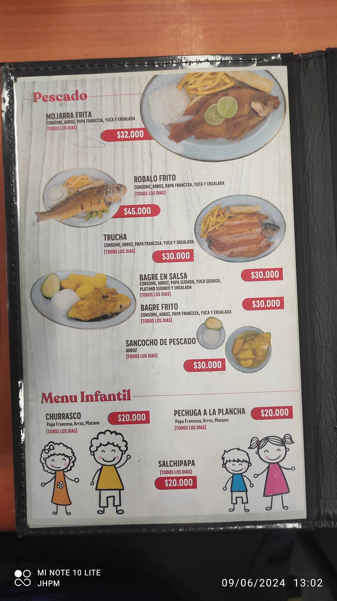 Menu at Restaurante y Piqueteadero Don Jorge, Bogotá, Av. Cdad. de ...