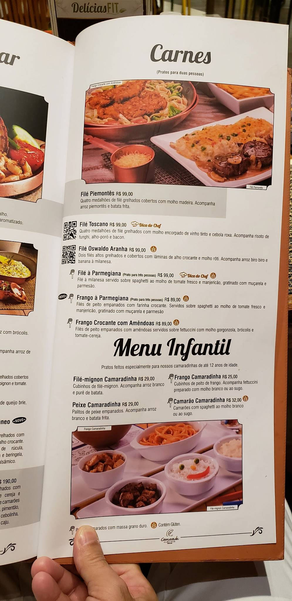 Menu em Camarada Camarão Rio de Janeiro - New York City Center ...