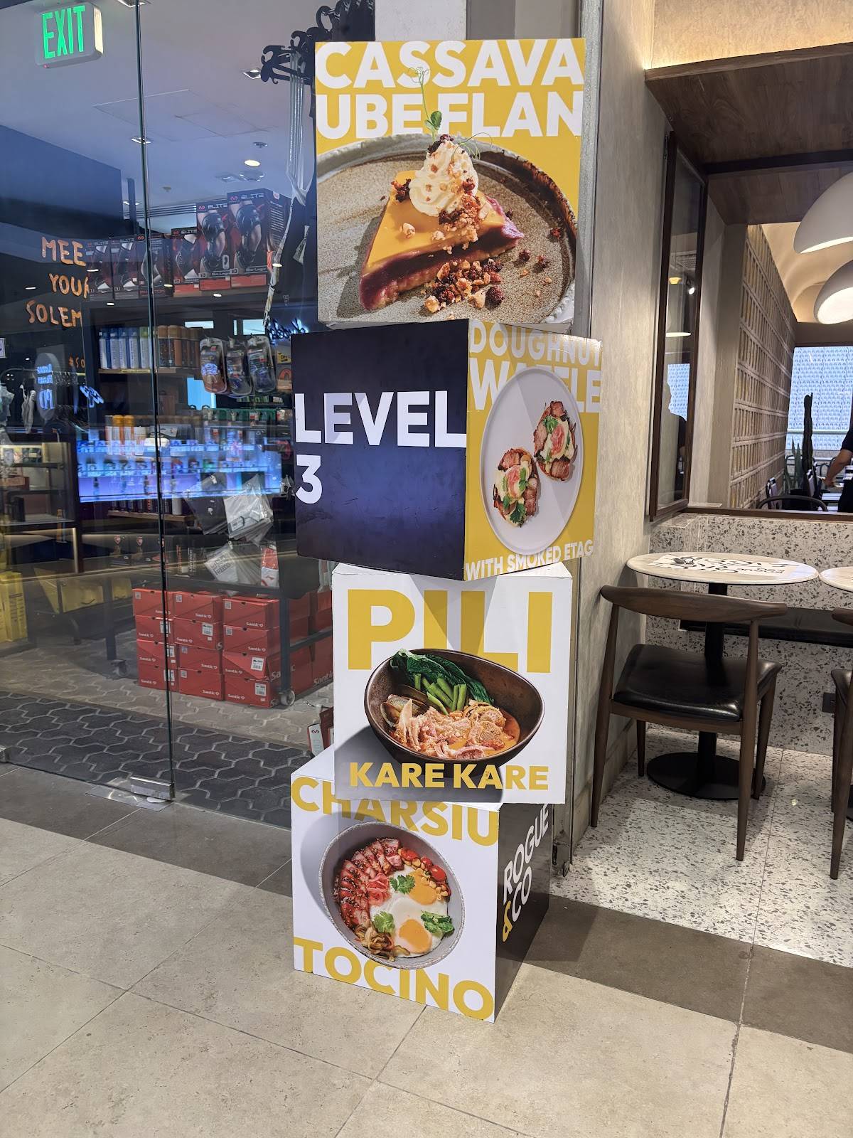 Menu at Rogue&Co cafe, Quezon City
