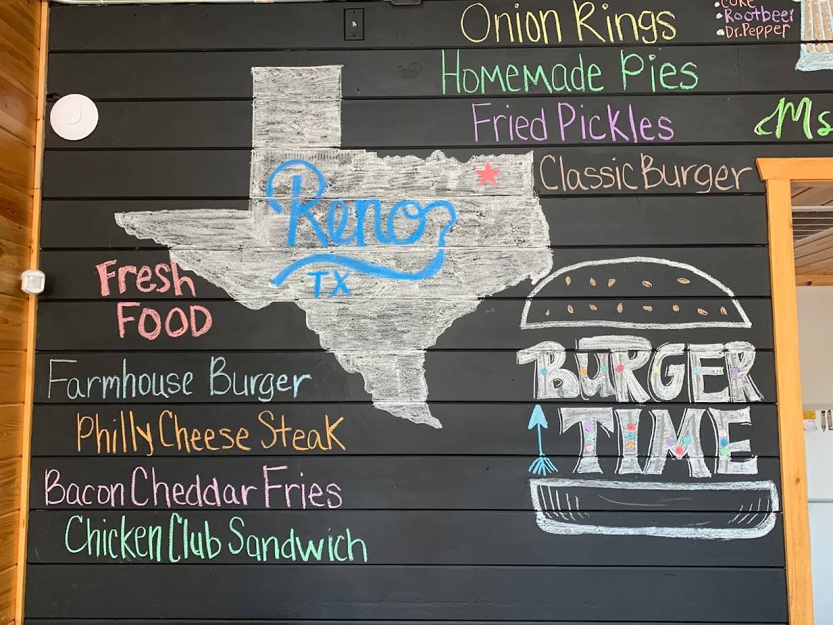 Menu at Rooster’s Country Cooking restaurant, Reno