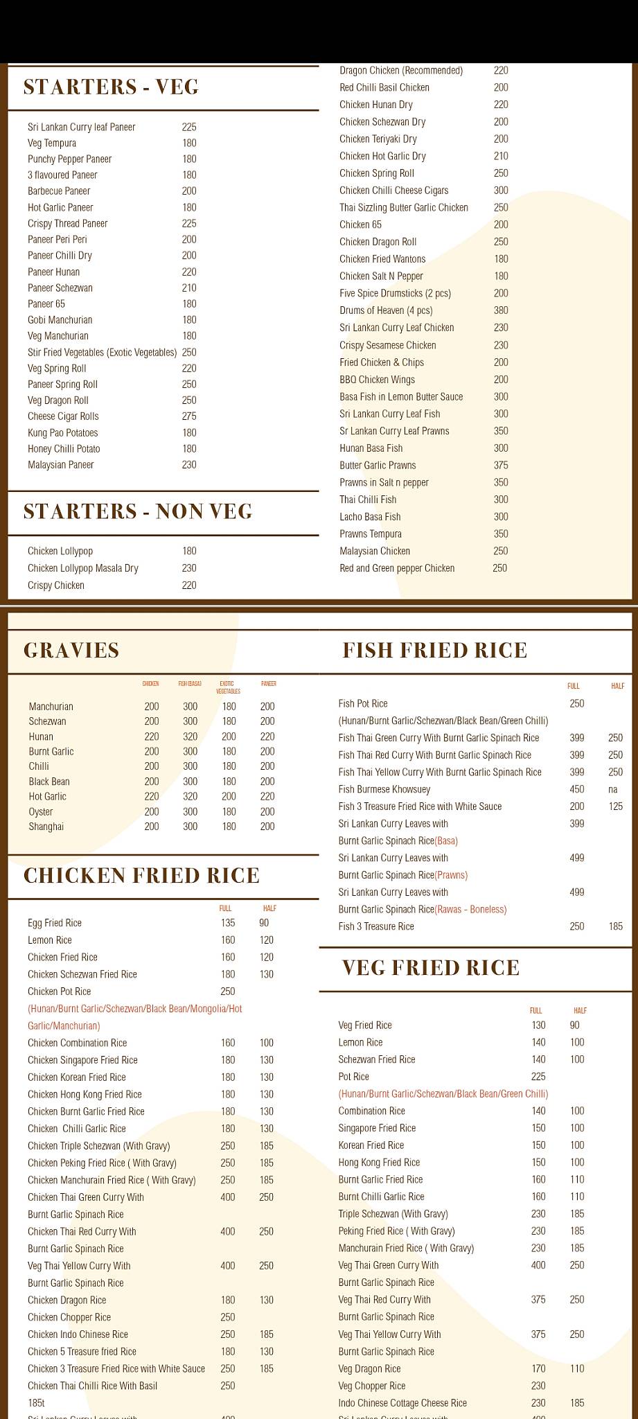 Menu at Roshan Bakery and Restaurant, Mumbai, telephone exchange