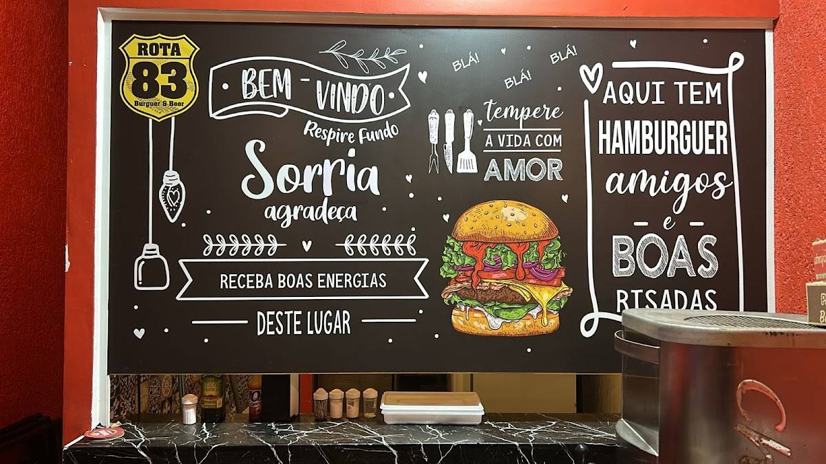 Menu em Rota 83 Burger & Beer restaurante, Maricá
