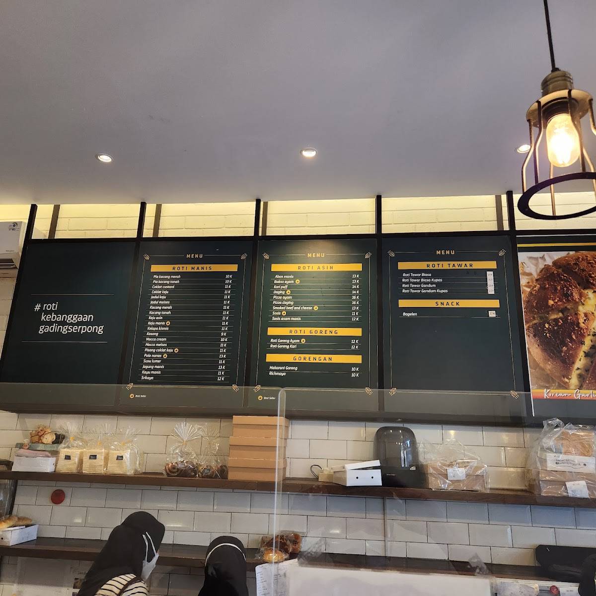 Menu at Roti Kebanggaan Gading Serpong Beryl restaurant, Cihuni