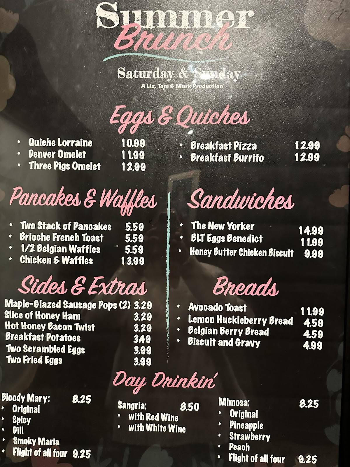 Carta de Ruby's Pizzeria & Grill, Logan