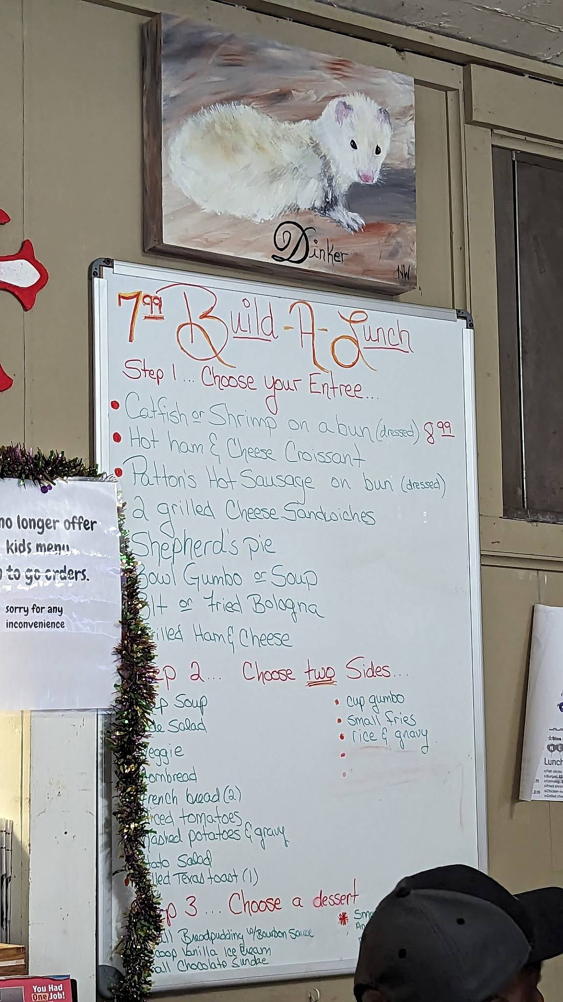 Menu at S & H Good Eats Cafe, Slidell