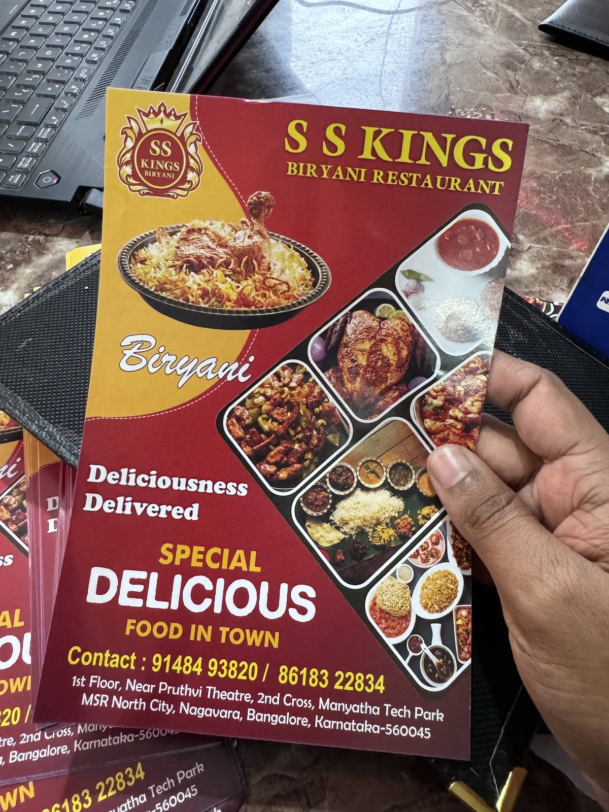 Menu at SS KINGS BIRYANI, Bengaluru