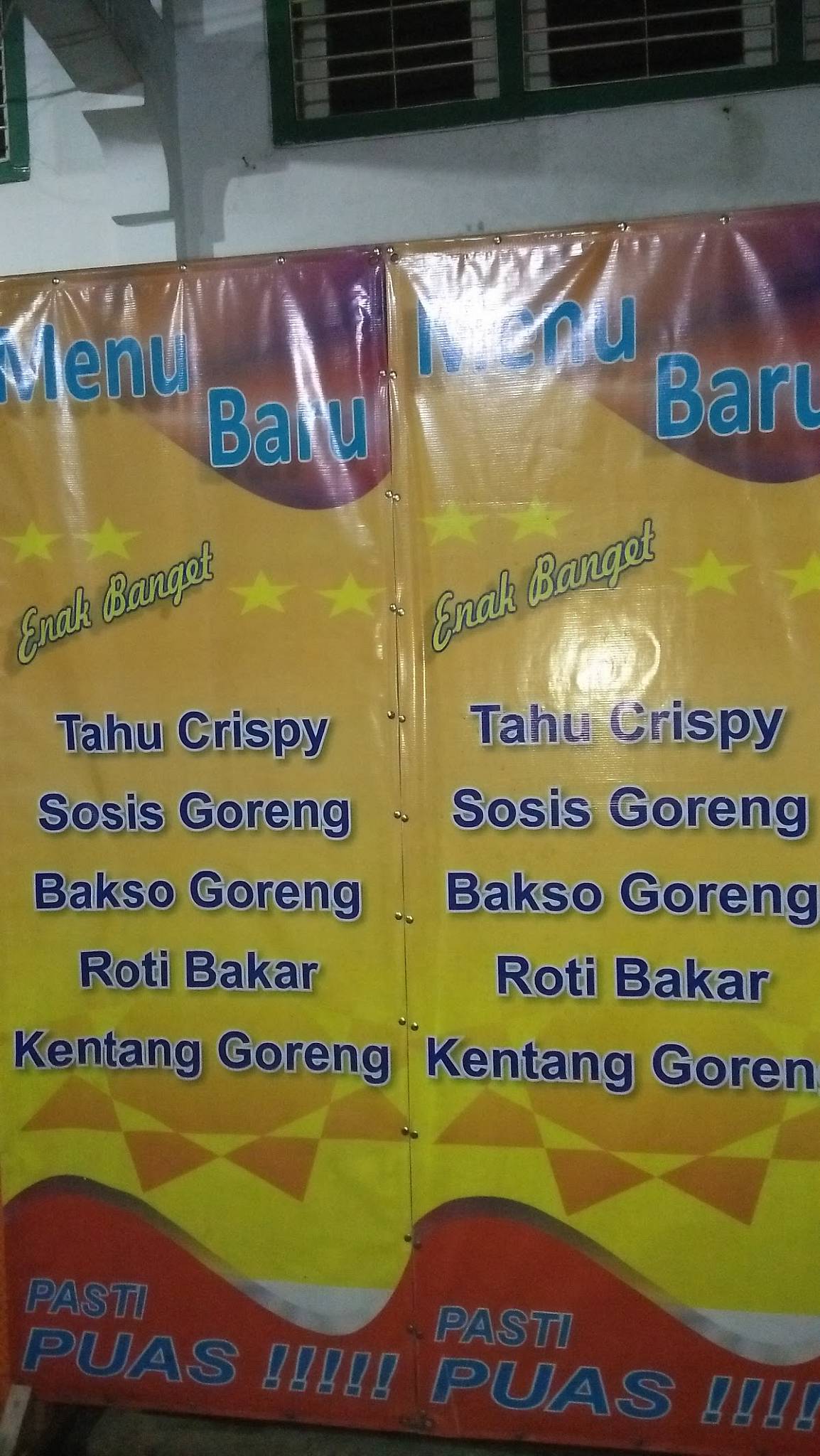 Carta del café STMJ & Ketan bubuk prapatan PM, Malang