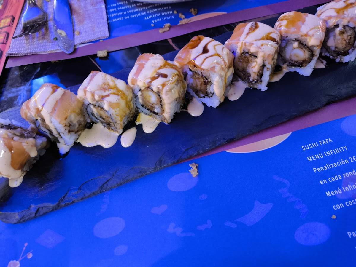 Carta del restaurante SUSHI FAFA BUFFET, Santiago del Compostela