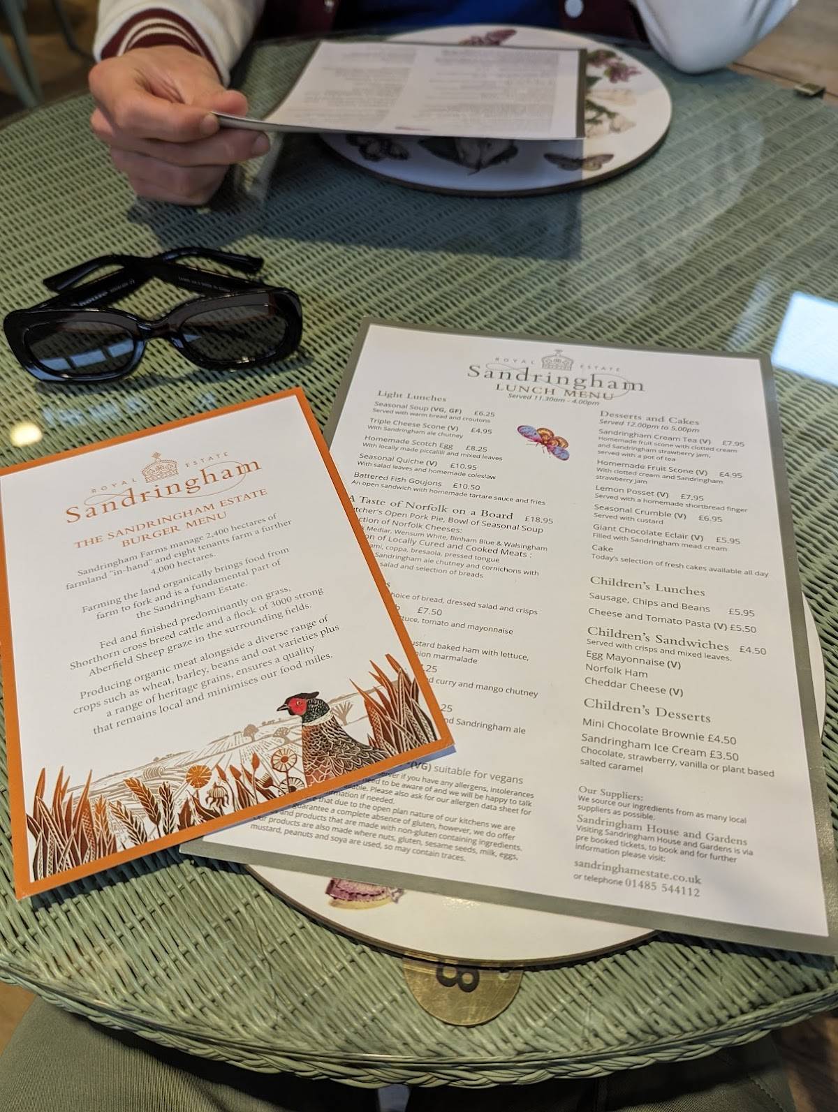 Menu at Sandringham Restaurant, Sandringham