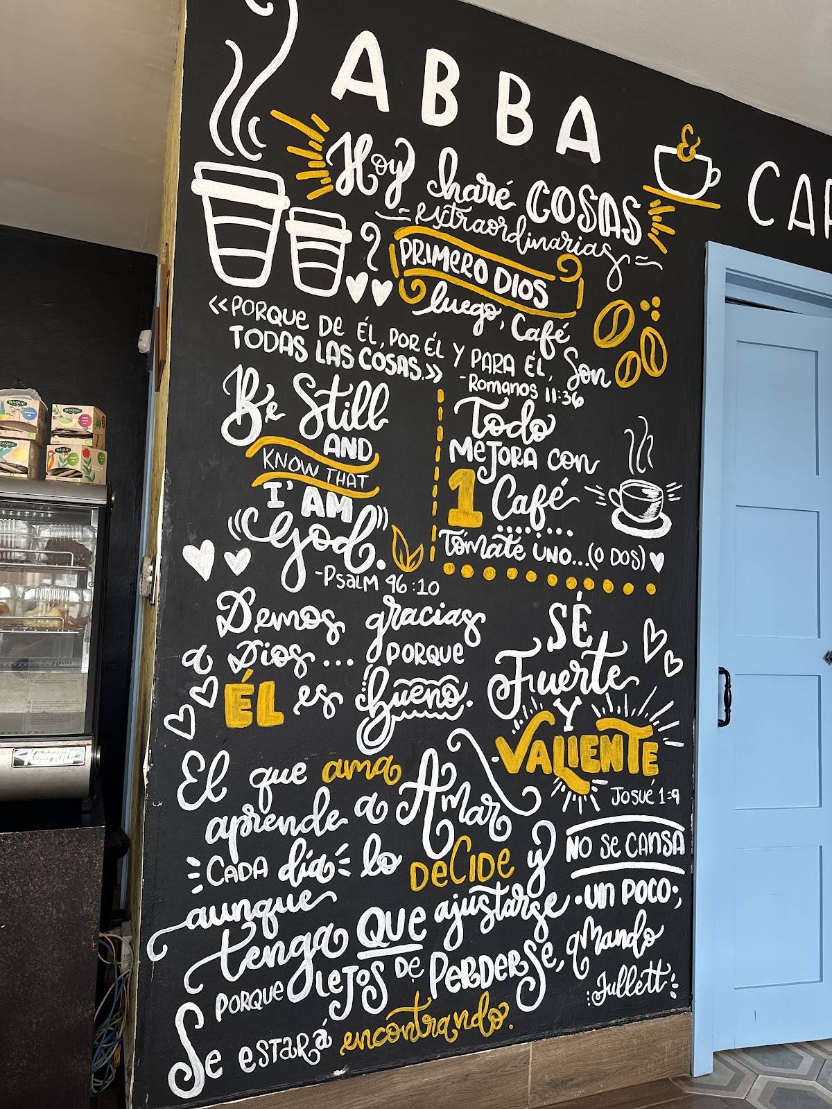 Carta de Abba Café Libreria y Eventos, Santo Domingo