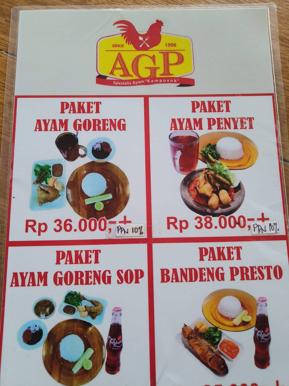 Menu at Sate Kambing Wong Solo restaurant, Samarinda, Jl. Gatot Subroto ...