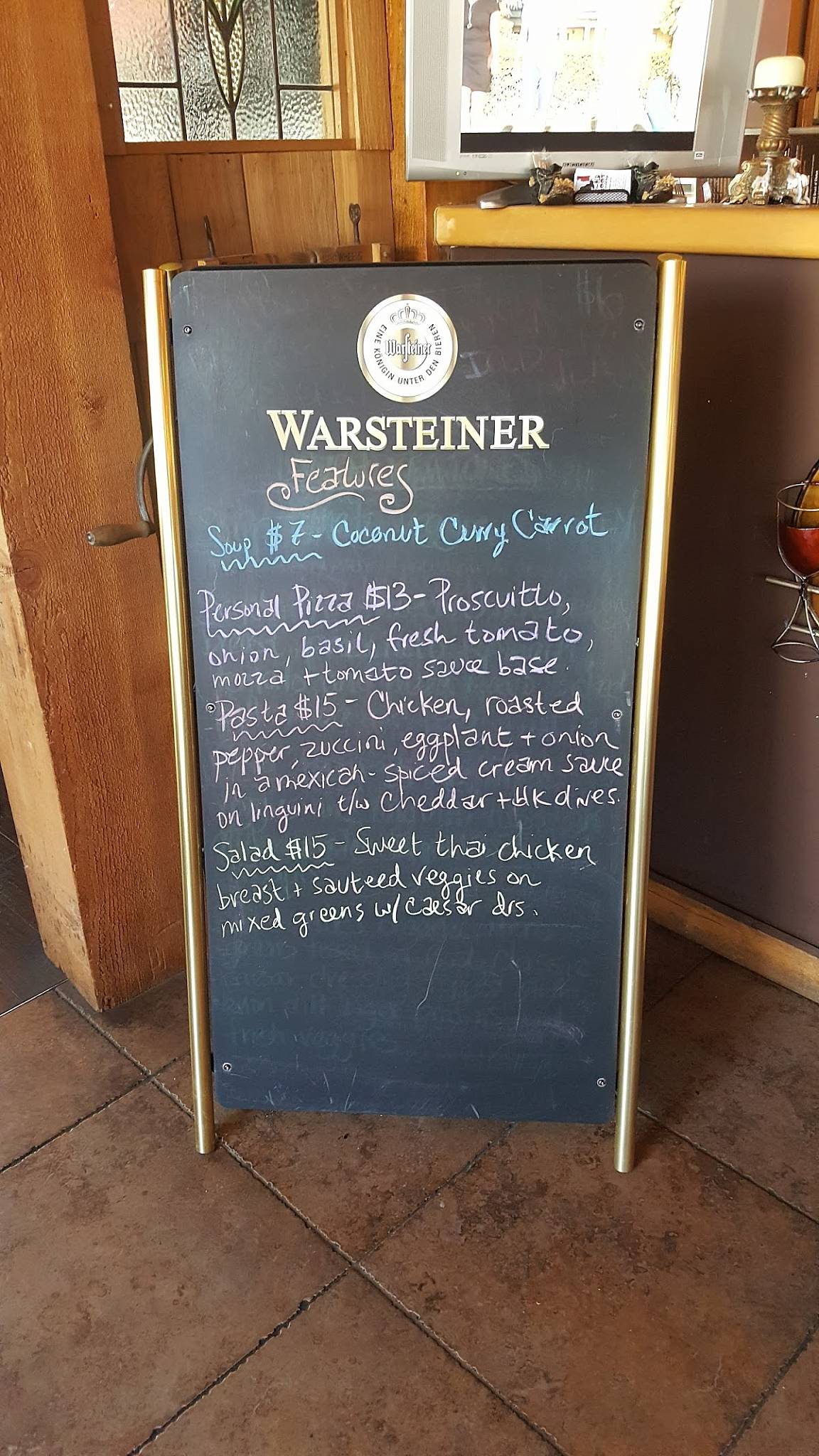Menu at The Old Boot Eatery pizzeria, Sechelt