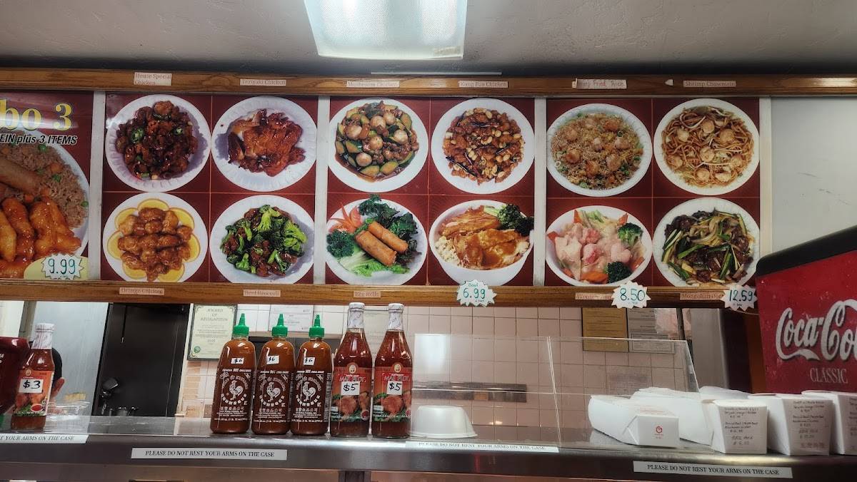 Menu at Shanghai Fast Food, Lake Elsinore
