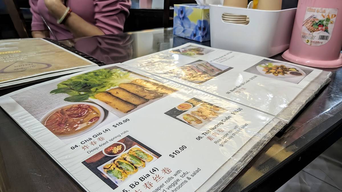 Menu at Simple Asian Vegetarian Cuisine restaurant, Canley Heights