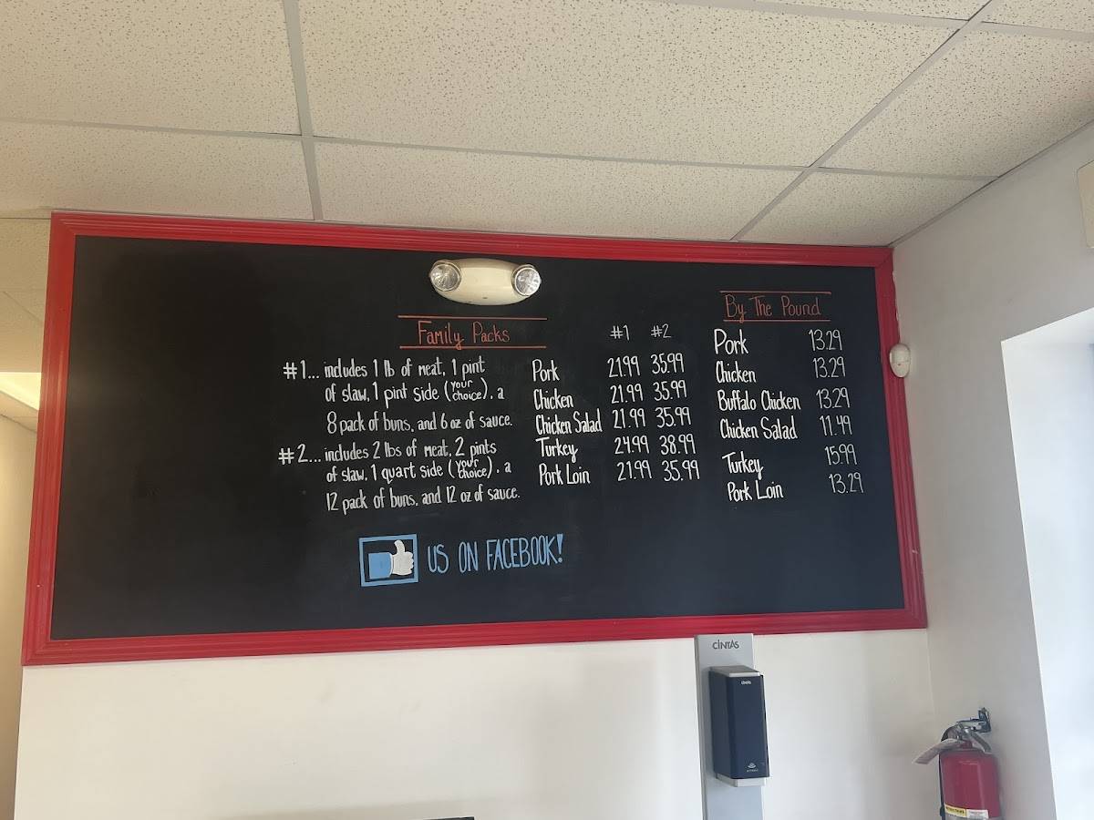 Menu at Smokey C's Bar-B-Que & Wings, Decatur, AL-20