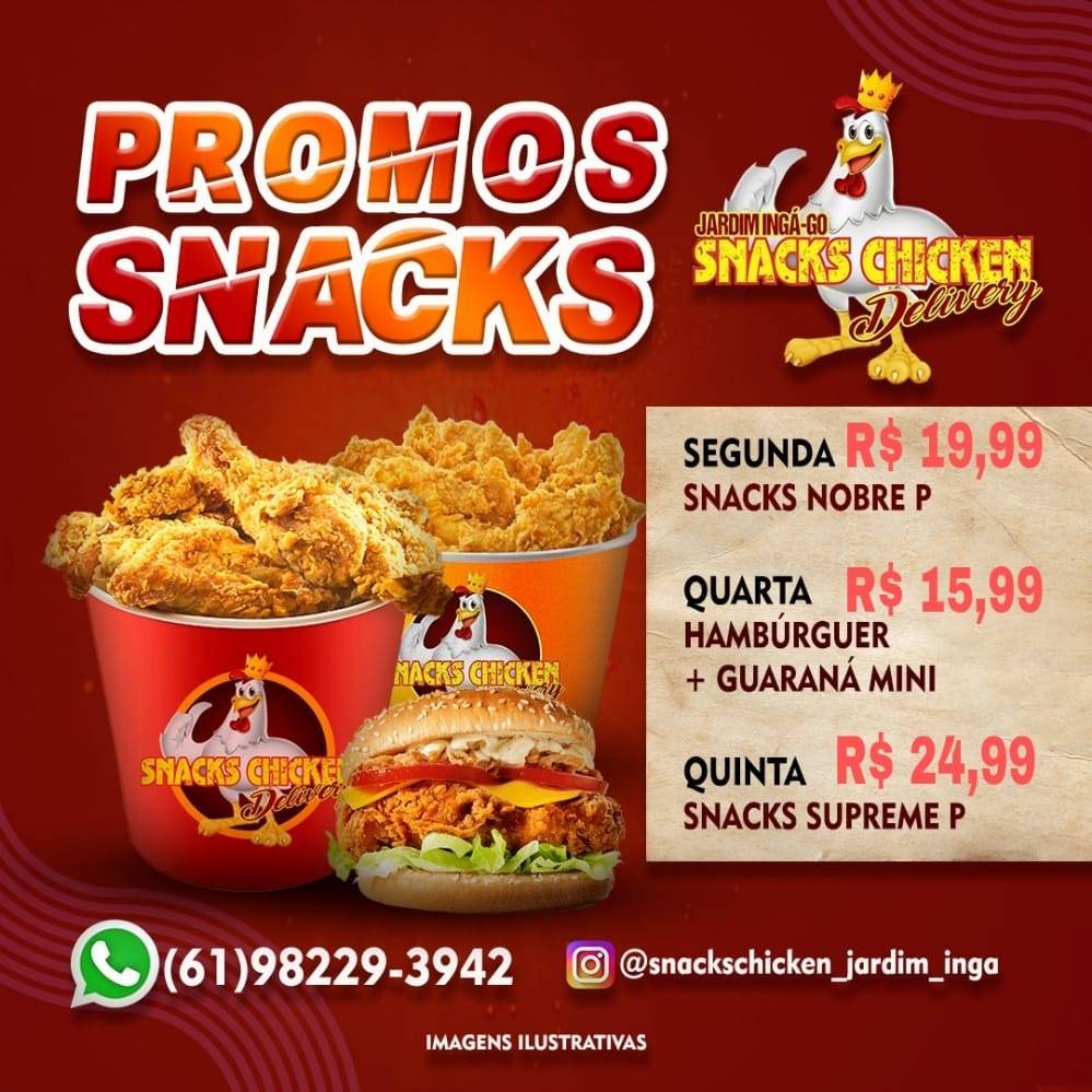 Menu em Snacks Chicken restaurante, Luziânia