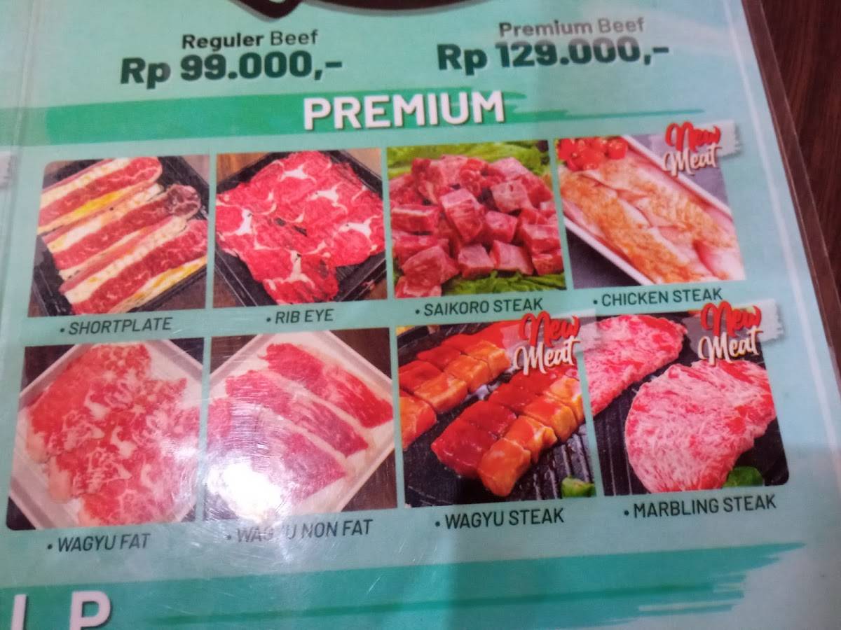 Menu at Sogogi Shabu & Grill Citra Raya Cikupa restaurant, Mekar Bakti